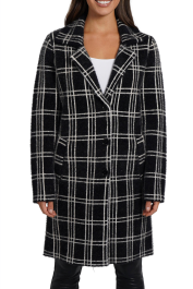 Womens Coat Plaid Coat Love Token Wholesale Clothing Vendors