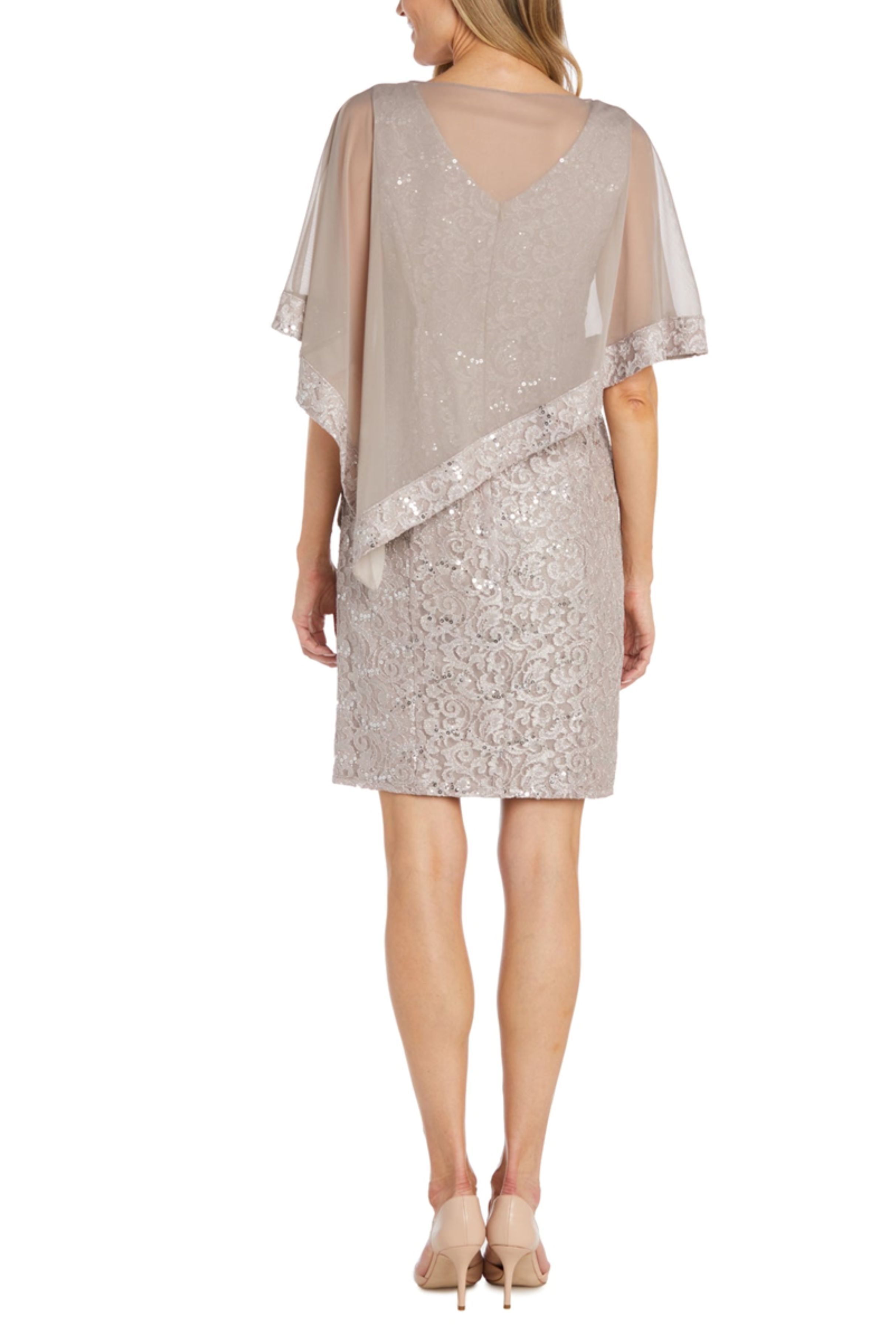 Sequined Sheath Dress Poncho Dress RM Richards Wholesale Clothing Vendors